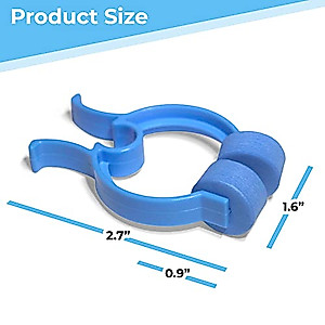 Zipwaze Stop Nosebleeds Epistaxis Clips Nose Bleed Stopper Nasal Clip Treatment 3 Pack