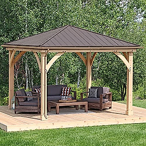 Yardistry Rain Gutter Kit for The 12' x 12' Meridian Gazebo