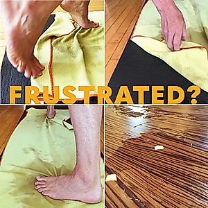 ridgeback Yoga Rug – Ultimate Grip Yoga Towel Alternative for Hot Yoga Sessions, Non-Slip and Odor-Free