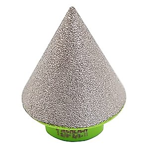 FACHLICH Diamond Beveling Chamfer Bits 1-3/8" 35mm Diamond Milling Bit for Granite Marble Tiles Existing Holes Enlarging Polishing Shaping