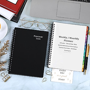 2023-2024 Planner - Weekly & Monthly Planner 2023-2024, Academic Planner 2023-2024, From July 2023 to June 2024, 6.25 in × 8.3 in - Classic Black, Improving Your Time Management Skill