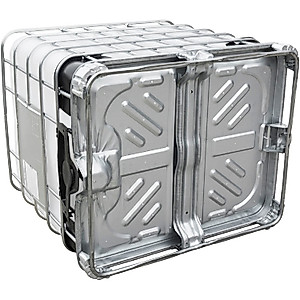 Global Industrial IBC Container 275 Gallon UN Approved w/Composite Metal Pallet Base