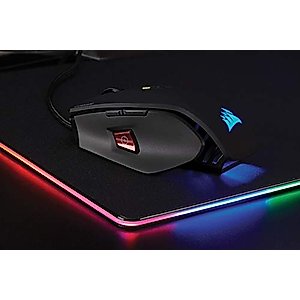 Corsair M65 PRO RGB Optical FPS Gaming Mouse (12000 DPI Optical Sensor, Adjustable Weights, 8 Programmable Buttons, 3-Zone RGB Multi-Colour Backlighting, Xbox One Compatible) - Black