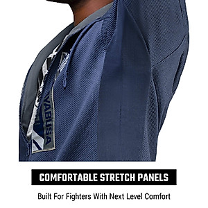 Hayabusa Uwagi Pro Gi Hoodie Jacket - Navy, Large