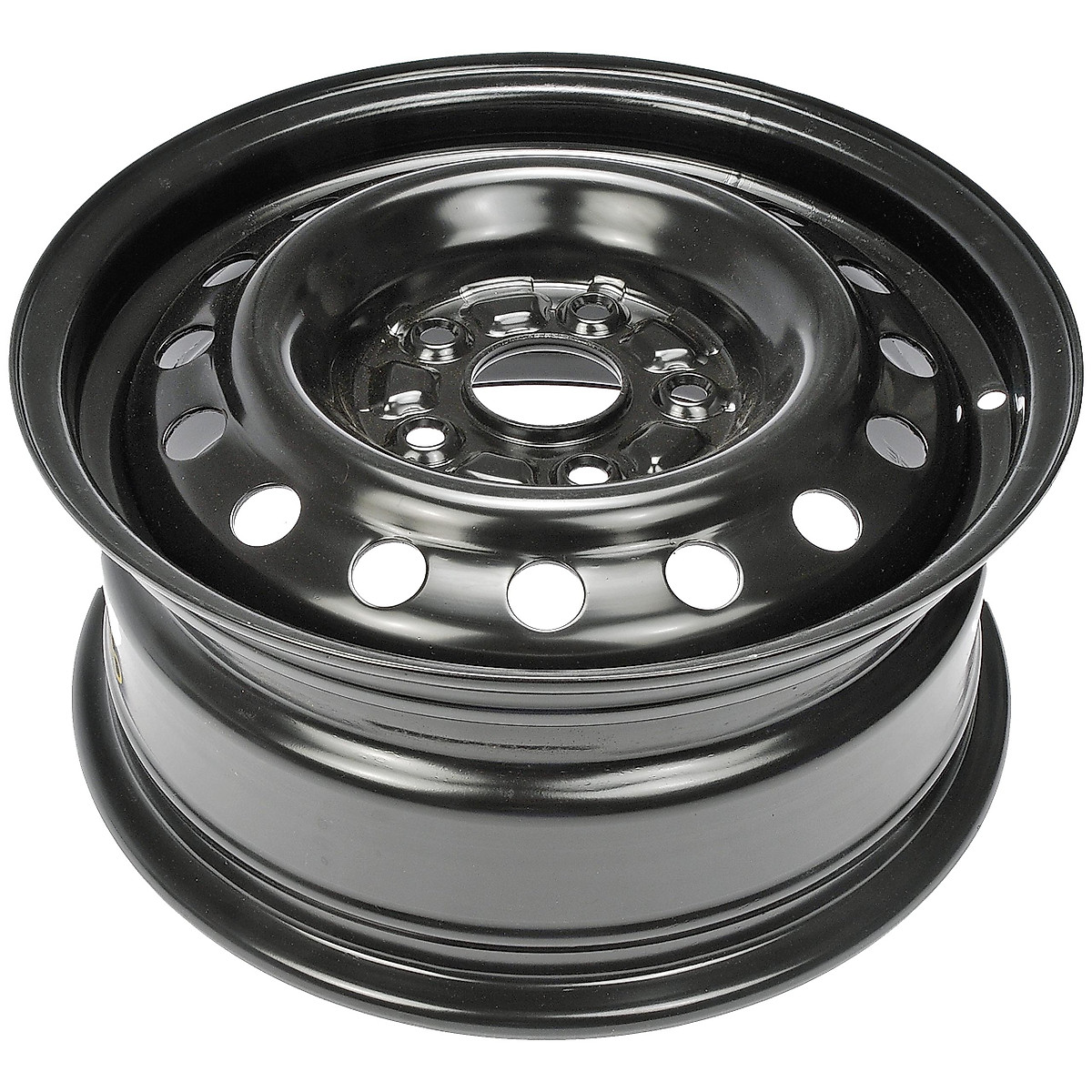 Dorman 939-194 15 x 6.5 In. Steel Wheel Compatible with Select Toyota Models, Black
