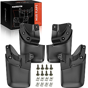 A-Premium Mud Flaps Splash Guards Mudguards Mudflaps [W/Hardware Accessories] Compatible with Toyota Tacoma 2023-2016, [Doesn't Fit SR], Set of 4PCS, Front and Rear (Driver & Passenger Sides)
