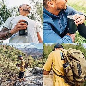 Fortiflower - Upgraded Lid | 12oz Storage Container Jar | Light Proof Jars, Herb Jar, Static, Child Resistant Spice Jar, Coffee Jar, Protein Powder Container & more!