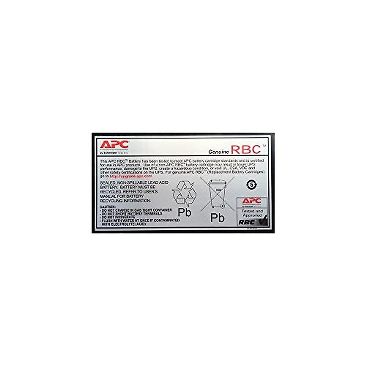 APC UPS Battery Replacement, RBC33, for APC Back-UPS Models BT1500, BT1500BP, BR1500, BX1500, SC1000, SN1000