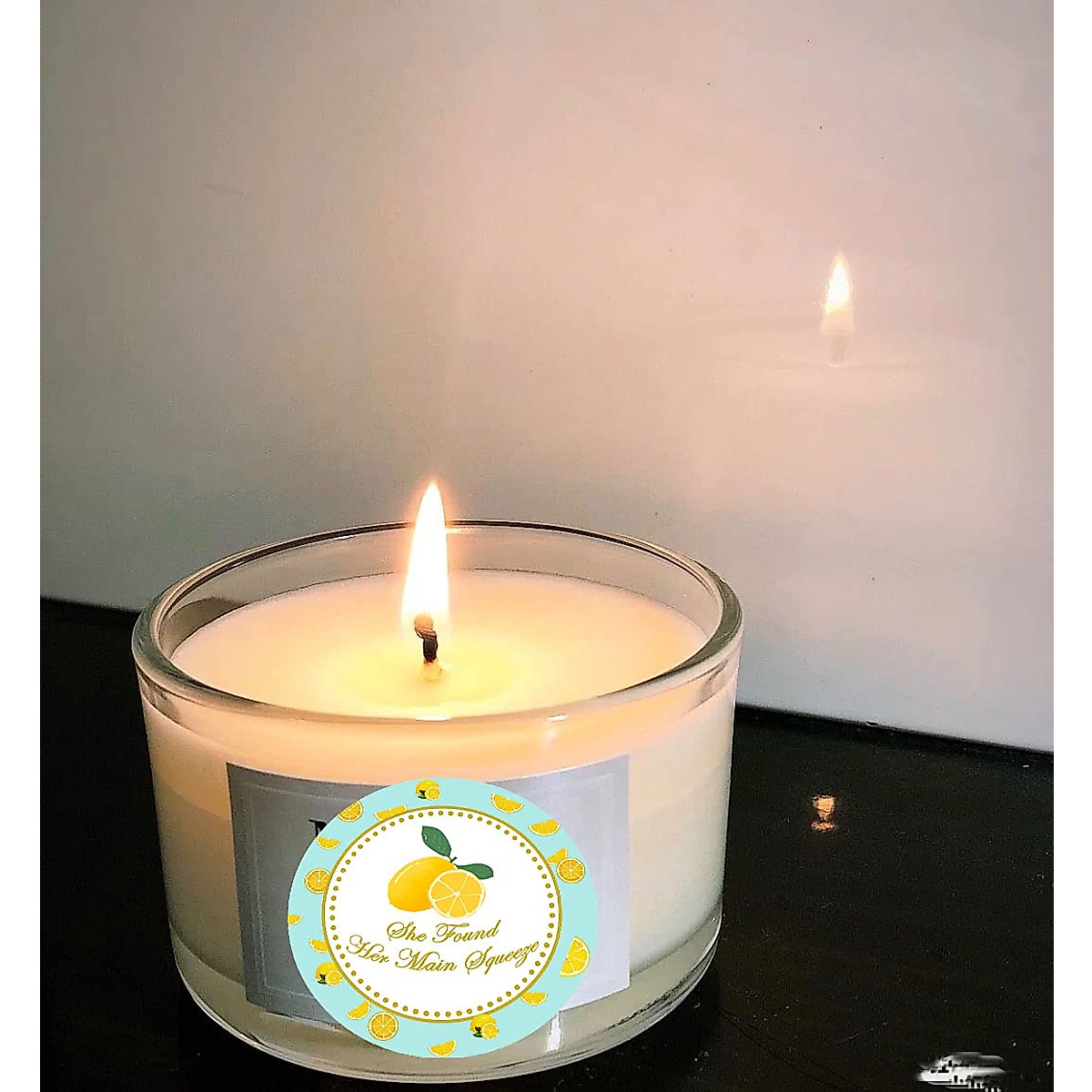 She Found Her Main Squeeze Lemon Bridal Shower Favor Stickers,Lemon Stickers Great for Party Favors, Envelope Seals and Goodie Bags,2 inches 180pcs.