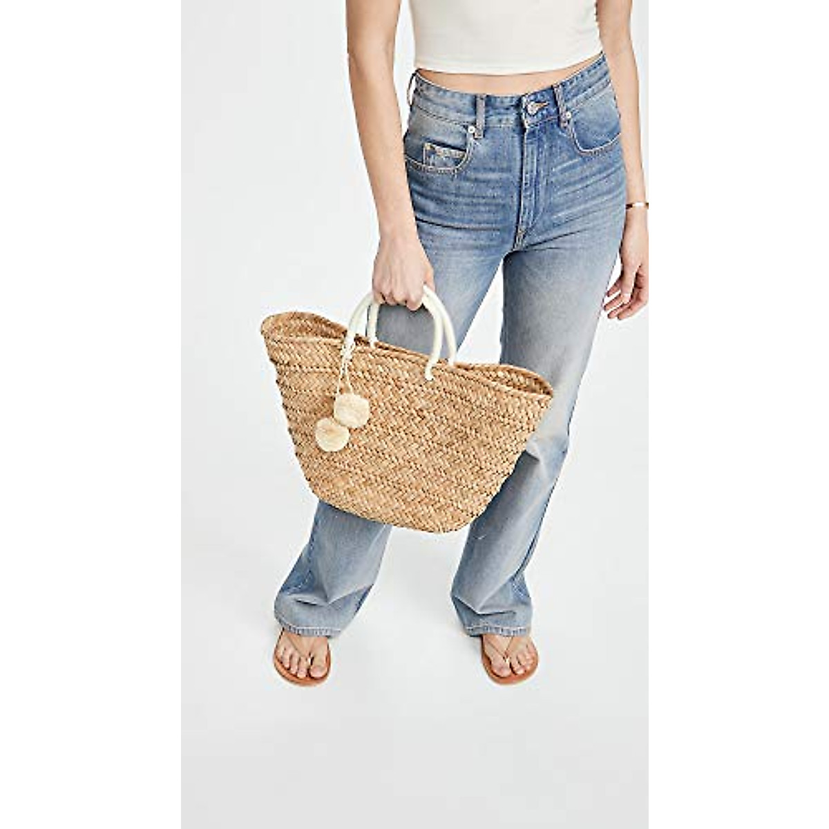 Kayu Women's St Tropez Bag, Ivory, Tan, One Size