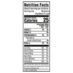 Gerber Baby Snacks Puffs, Sweet Potato, 1.48 Ounce (Pack of 6)