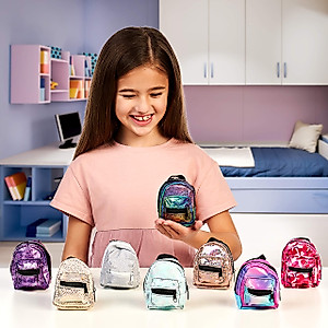 REAL LITTLES - Micro Backpack - 3 Pack with 18 Stationary Surprises Inside! - Styles May Vary