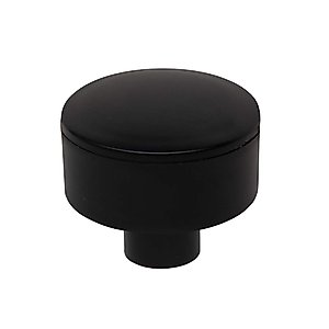 Dome Shaped Decorative Snap On Screw Caps & Washers for 9/16" Hex Head 3/8" Shank Lag Screws and Hex Bolts on Aluminum Cable Deck Rail Systems (50 Pieces) (Black)