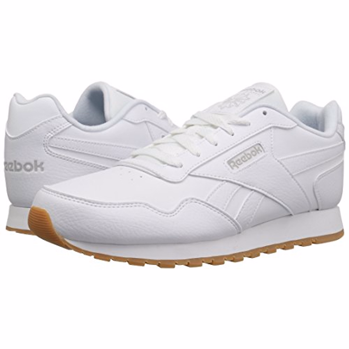 Reebok Women's Classic Harman Run Sneaker, White/Gum, 10