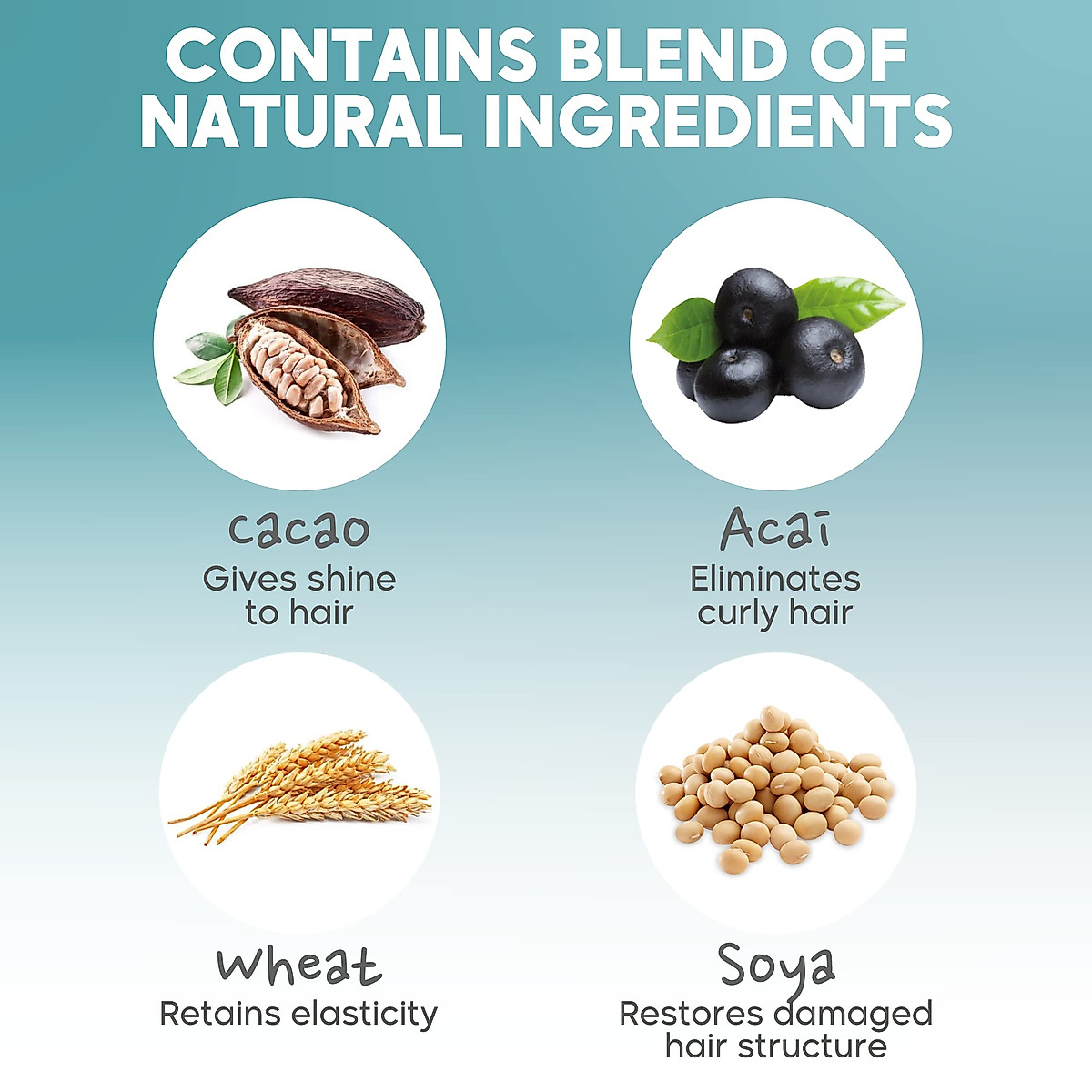 Anti-Frizz Natural Shampoo & Conditioner Set for Keratin-Treated Hair - Prolongs Smoothness, Moisturizing, Nourishes and Strengthens - 16.9 fl.oz