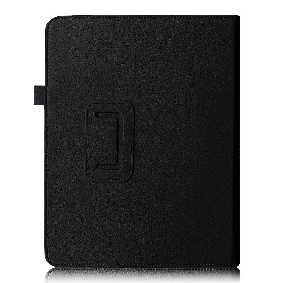 Fintie Folio Case for Original iPad 1st Generation - Slim Fit Vegan Leather Stand Cover with Stylus Holder for iPad 1st Generation 2010, Black