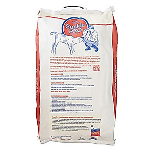 Manna Pro Suckle Pro Calf Milk Replacer | 22% Protein with Probiotics | 25 lb