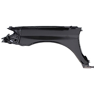 Evan Fischer Front Fender Compatible with 2006-2007 Subaru Impreza Primed Steel Sedan Passenger Side