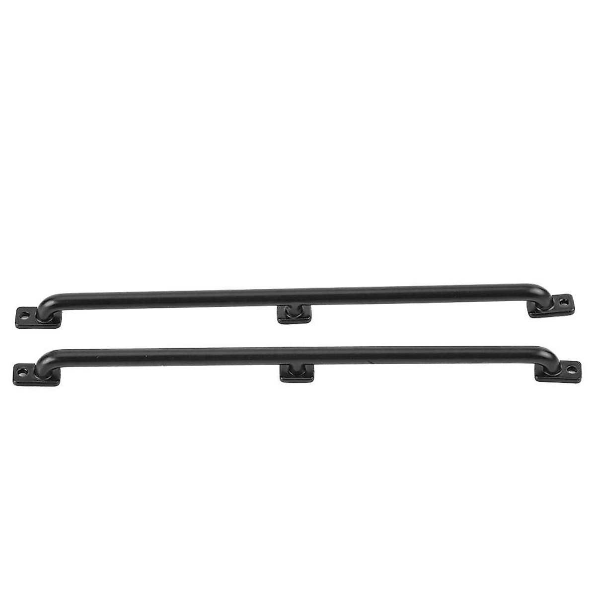 Dilwe RC Car Shell Handrail, Body Shell Left/Right Metal Handrail for 1/10 Scale RC Crawler Car(6.10inch)