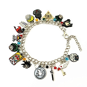 Avfjofj Fandom Enthusiast Anime Cartoon Charm Bracelet