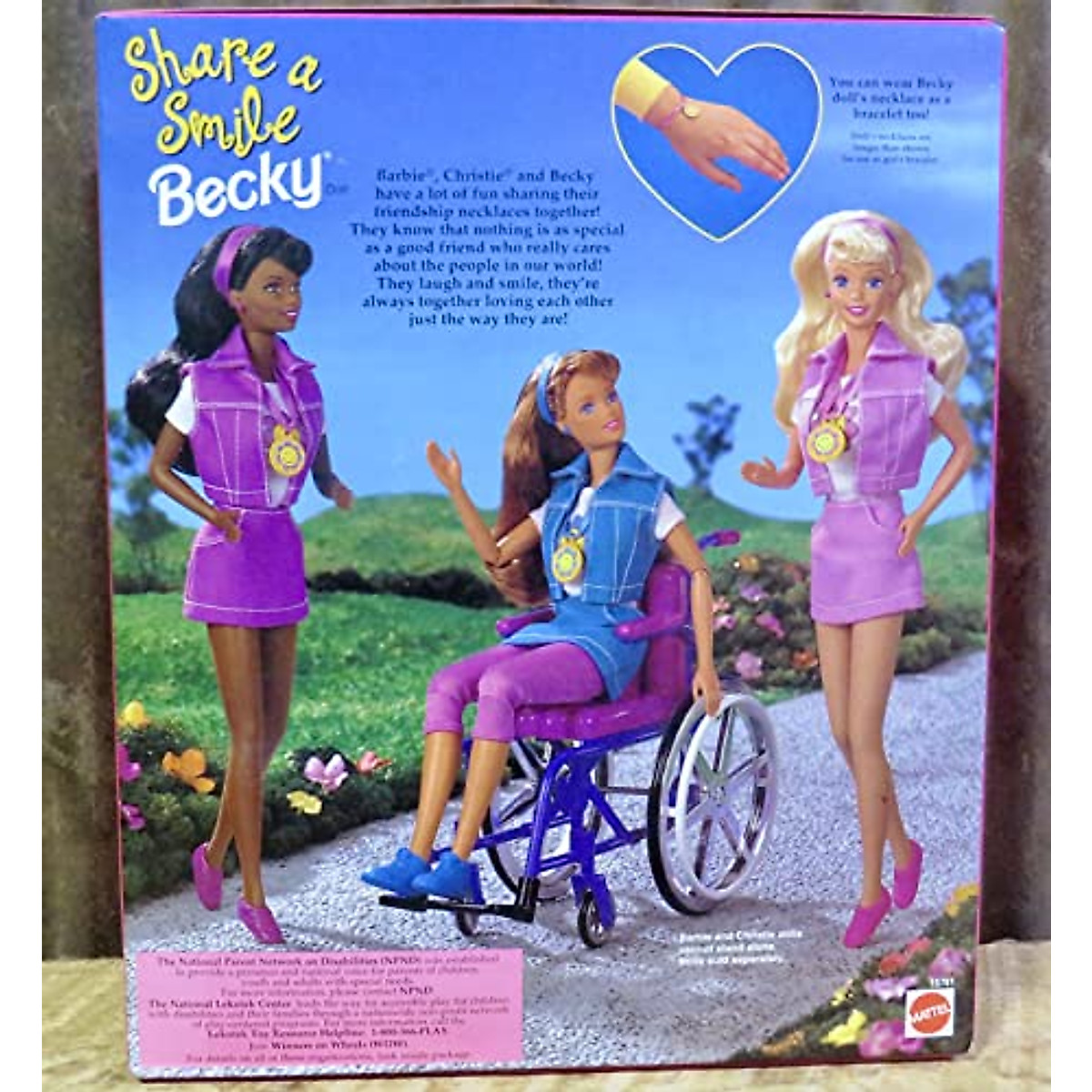 Barbie Becky Share a Smile Special Edition Doll (1996)