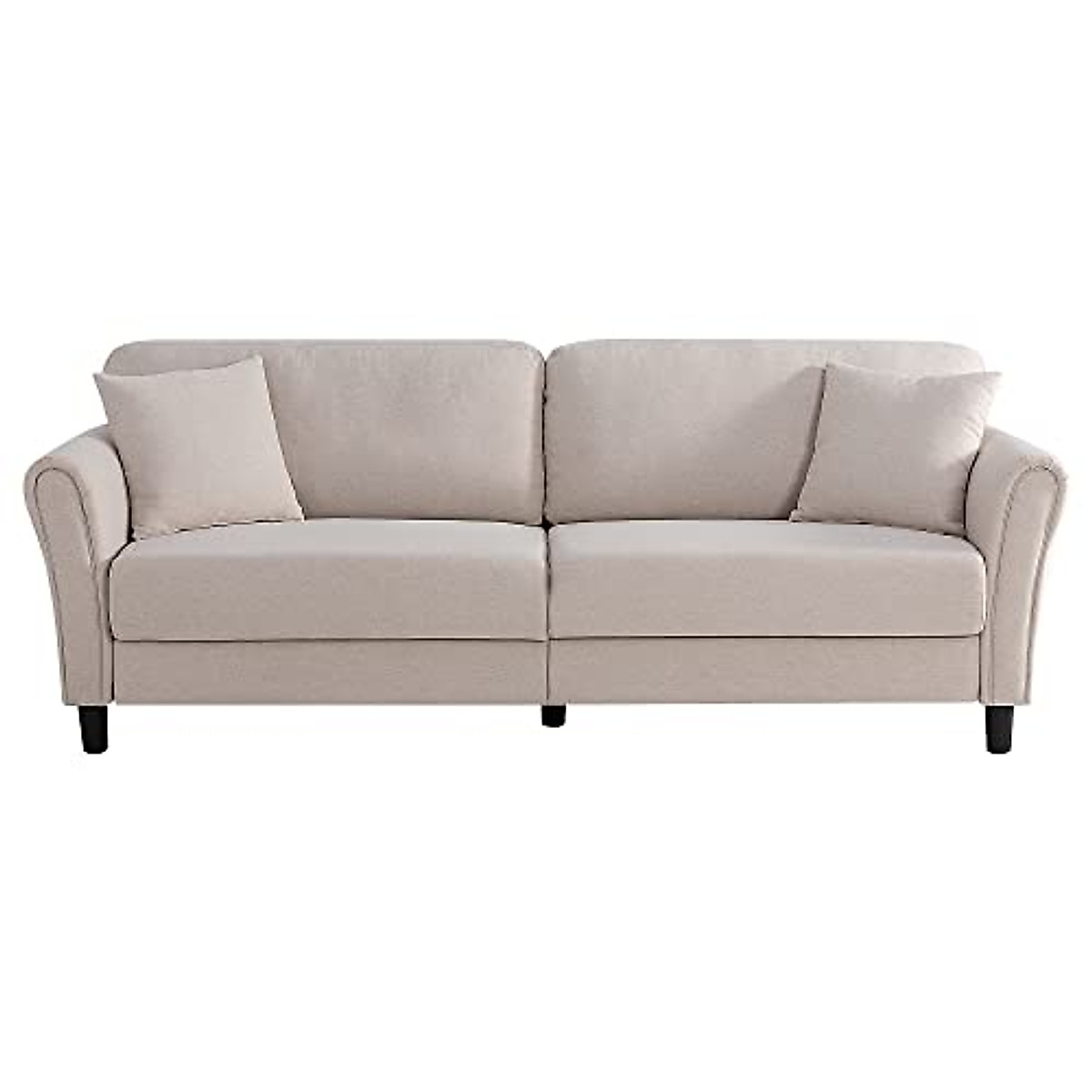 Vongrasig Loveseat Sofa 87" for Living Room, Beige