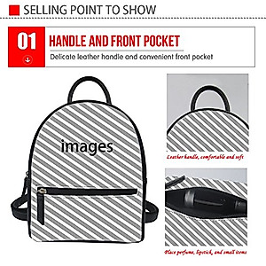 Showudesigns Ghost Purse for Teen Girls Backpack Mini Handbag for Women Gifts Shoulder Bags Casual Daypack with Zipper Cute Handbag Tote Black Skull Halloween Gifts