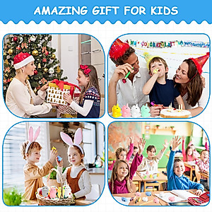 POKONBOY 30 PCS Squishies Mochi Toys, Mini Kawaii Squishy Animals Squeeze Stress Relief Toys Easter Basket Stuffers Easter Theme Party Favors Easter Egg Filler for Kids