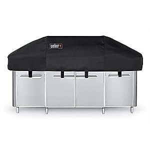 Weber Summit Grill Center Premium Grill Cover, Heavy Duty and Waterproof