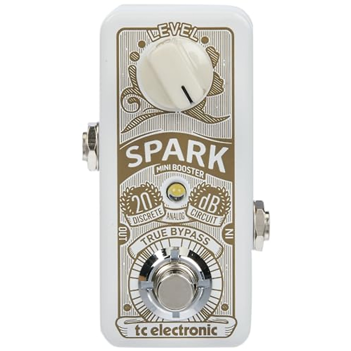 TC Electronic SPARK MINI BOOSTER Ultra-Compact Booster Pedal with PrimeTime Switching and Fully Analog Design