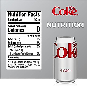 Diet Coke, 12 Fl Oz Cans, 24 Pack