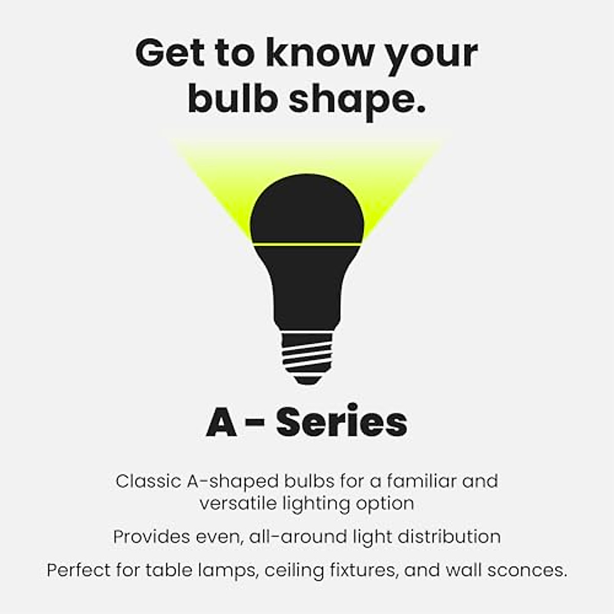 Feit Electric A19 LED Light Bulb, 100W Equivalent, E26 Medium Base, 1500 Lumens, 5000K Daylight White, General Purpose Light Bulbs, 11,000-Hour Lifetime, A1600/850/10KLED/2/6, 12 Pack