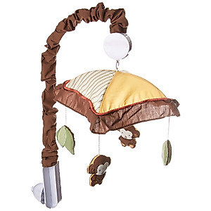 GEENNY Musical Mobile, Boutique Ladybug Flower