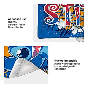 Anime Blanket Cartoon Throw Blanket for Kids and Adults Ultra Soft Flannel Blankets for Couch, Bed and Sofa 50"x60"