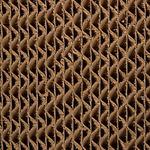 SmartyKat Scratch Ladder Angled Corrugated Cat Scratcher, Catnip Infusion Technology - Brown, One Size