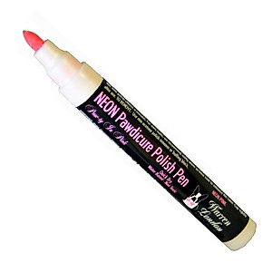 Warren London Pawdicure Dog Nail Polish Pen | Non Toxic, Odorless, & Fast Dry | Made in USA | Neon Pink