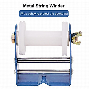 VGEBY Archery Maintenance Accessories, Archery Bow String Cable Winder Universal Portable Archery Bowstring Serving Winding Tool Suitable for Compound Bows