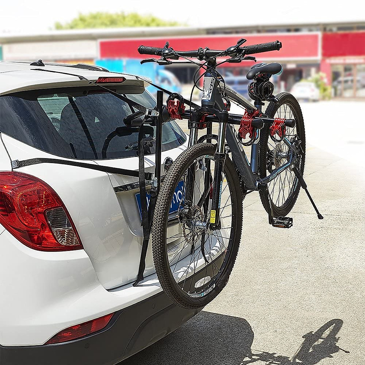 Blueshyhall 2 Bike Carrier Trunk Mount Bike Rack for SUV HATCHBACK CAR