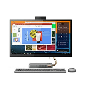 Lenovo 27" QHD Touchscreen All-in-One Ideacentre 5 Computer with Intel 8 Core i7-10700T Processor up to 4.5 GHz, 16GB DDR4 RAM, 512GB PCIe SSD, and Windows 10 Home