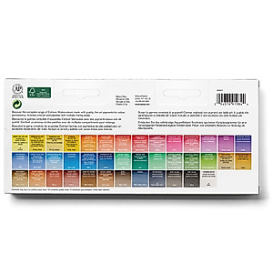 Winsor & Newton Cotman Watercolor Studio Set, 45 Half Pans