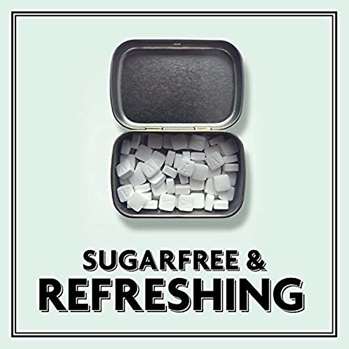 ALTOIDS Small Peppermint Breath Mints Sugar Free Hard Candy Bulk, 0.37 oz Tin (Pack of 9)
