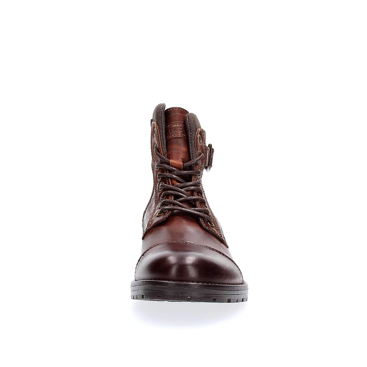 JACK & JONES Men's Biker Boots, Brown Brown Stone Brown Stone, 7