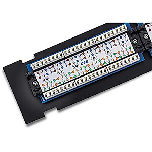 TRENDnet 12-Port Cat5e Unshielded Patch Panel, Wall Mount, Included 89D Bracket, Vertical or Horizontal Installation, Compatible with Cat5e & Cat6 RJ45 Cabling, Black, TC-P12C5V