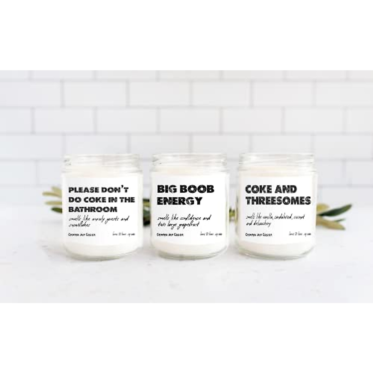 Big Boob Energy Grapefruit Soy Candle