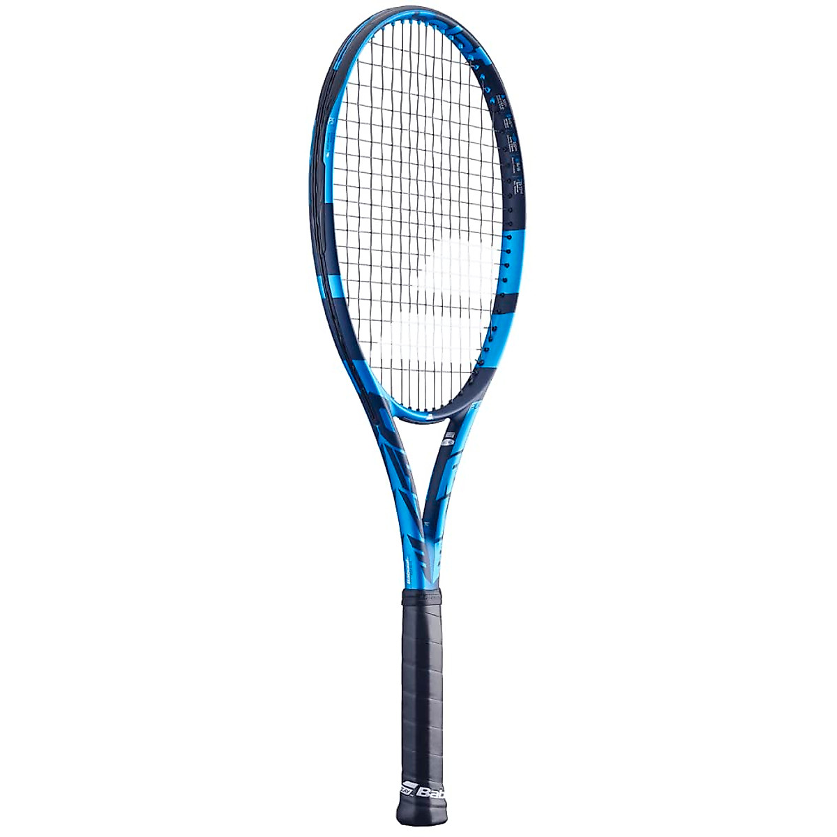 Babolat Pure Drive Tennis Racquet - Strung with 16g White Babolat Syn Gut at Mid-Range Tension (4 3/8" Grip)