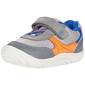 Stride Rite 360 Boys Gogo Athletic, Grey/Orange