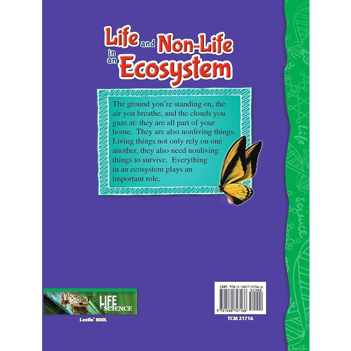 Teacher Created Materials - Science Readers: Content and Literacy: Let's Explore Life Science - 10 Book Set - Grades 4-5