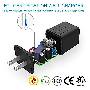 iPhone Fast Charger,USB Wall Charger 2Pack[Apple MFi Certified] Dual Port USB Wall Charger Block Plug with Long 6FT Fast Charging Lightning Cable Cord for iPhone 14 13 12 11 Pro Max XS X 8 7 Plus iPad