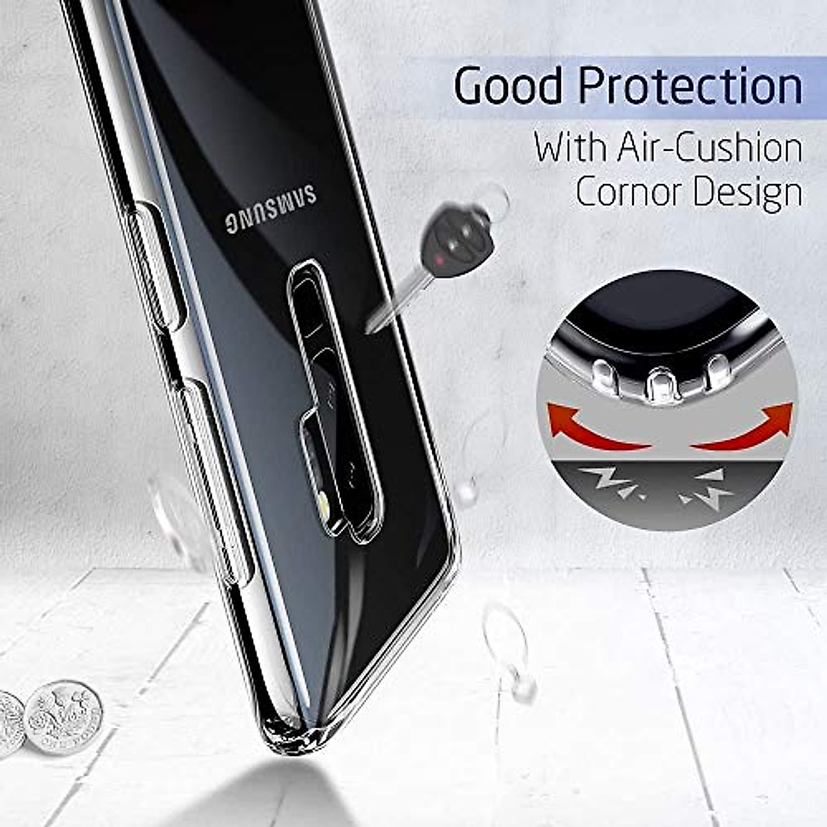 KJYFOANI for Infinix Note 30 Case with 2 x Tempered Glass Screen Protector, Transparent Shockproof Solf Silicone Protection Case for Infinix Note 30, Case for Women Men, (6.78") - Rose Flower