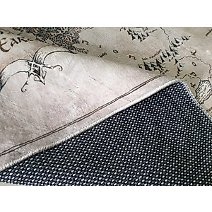 Middle Earth, Middle Earth Rug, Living Room Rug, Fan Map Rug (55”x78”)=140x200cm